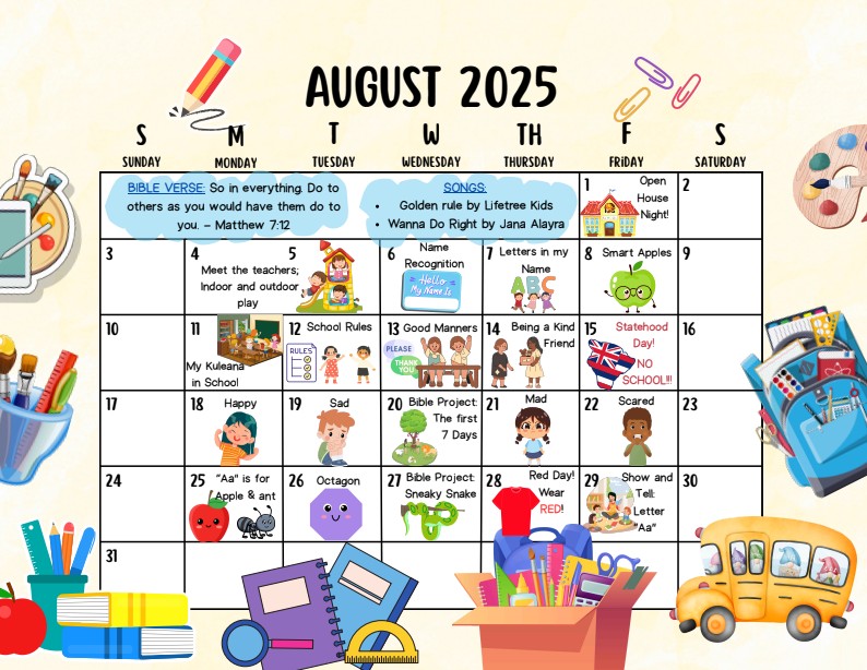 Forms – Hale Aloha Nazarene School